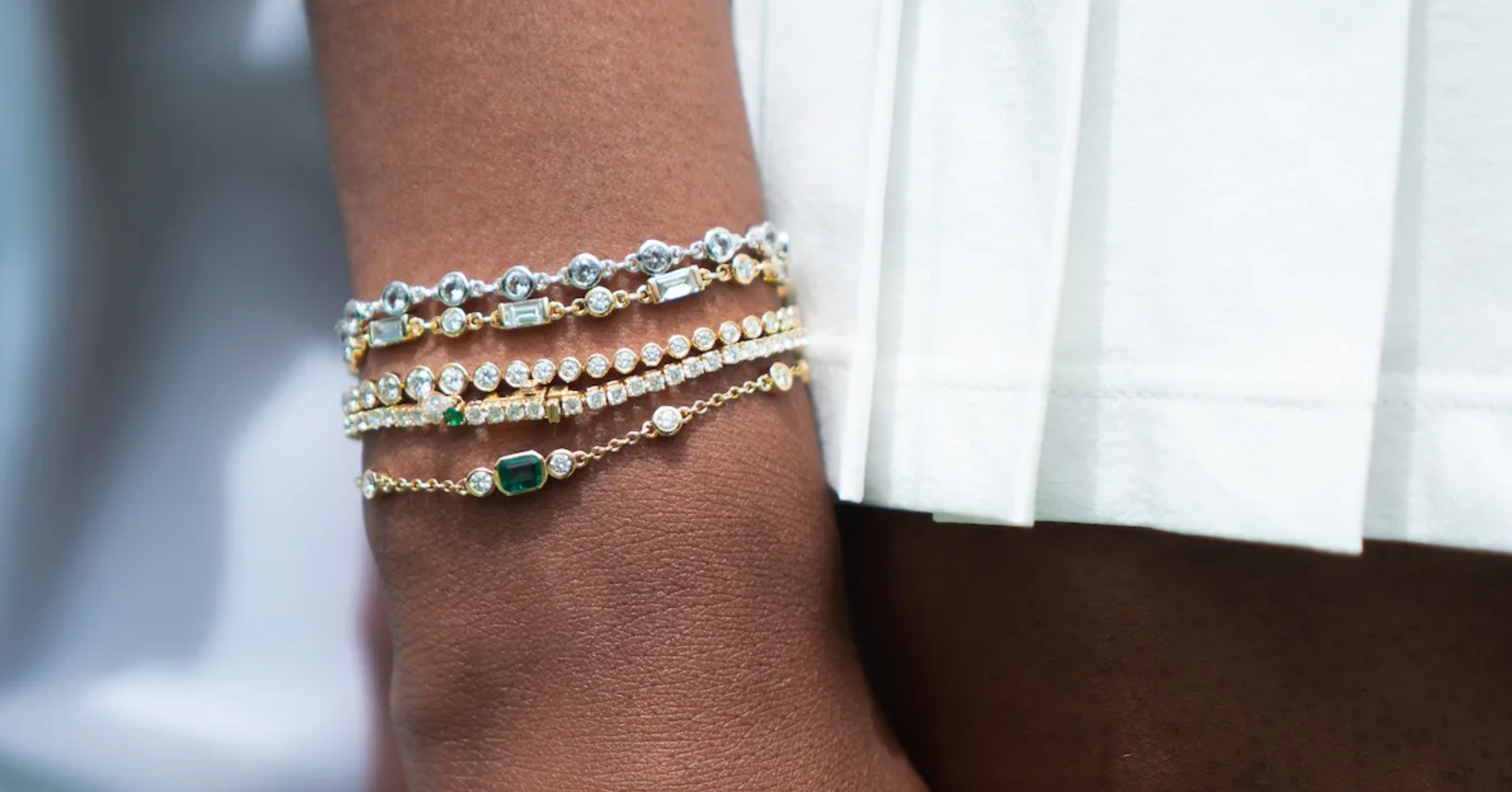 Where Do You Wear A Tennis Bracelet? | Just Gold Jewellery Sydney