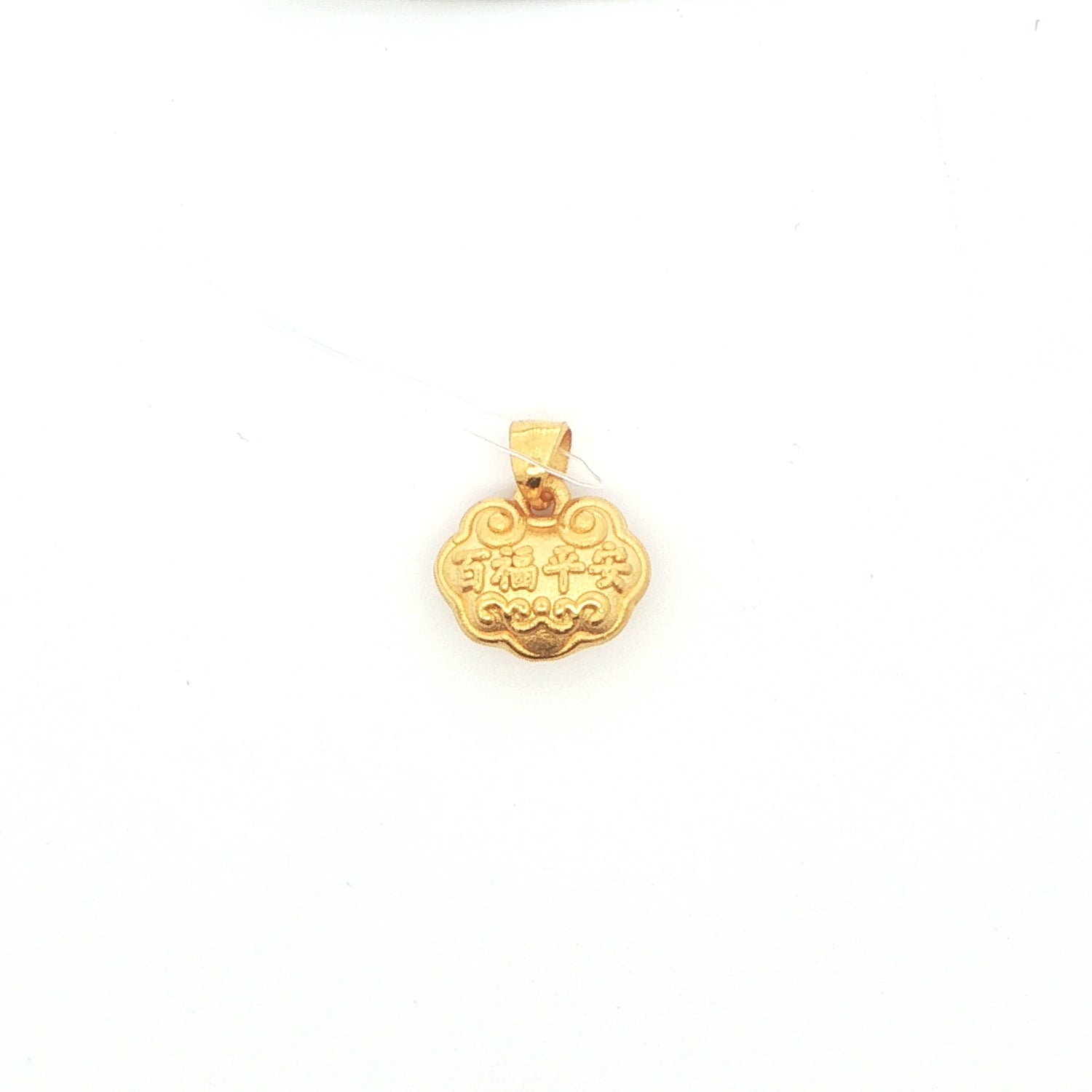 24k Safe and Fortune Pendant | Just Gold Jewellery Sydney
