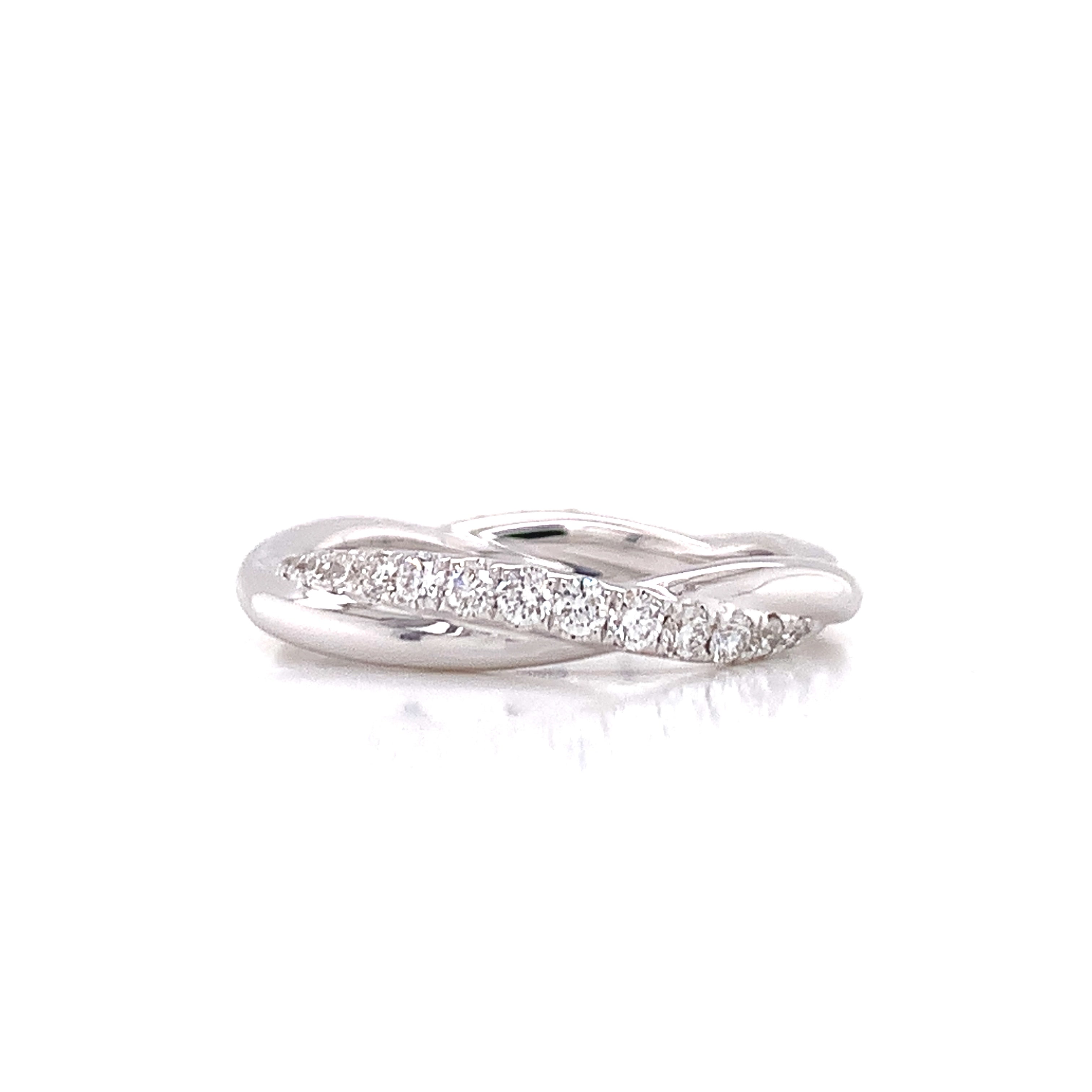 Triple Twirl Diamond Ring | Just Gold Jewellery Sydney
