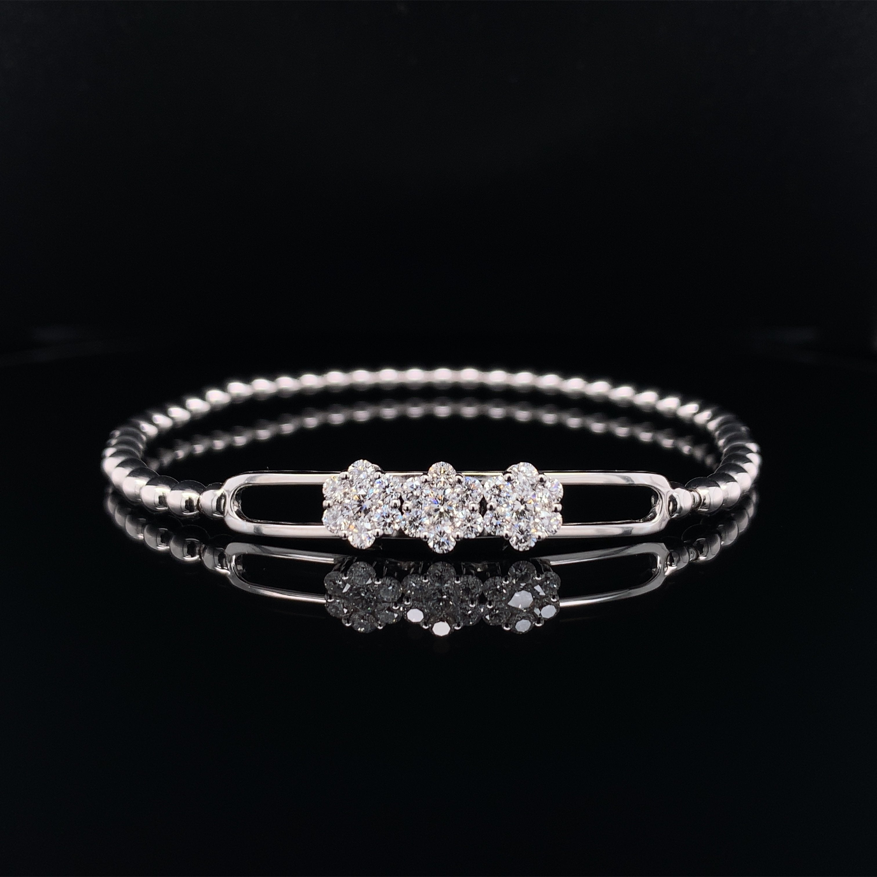Diamond Snowflake Bracelet | Just Gold Jewellery Sydney