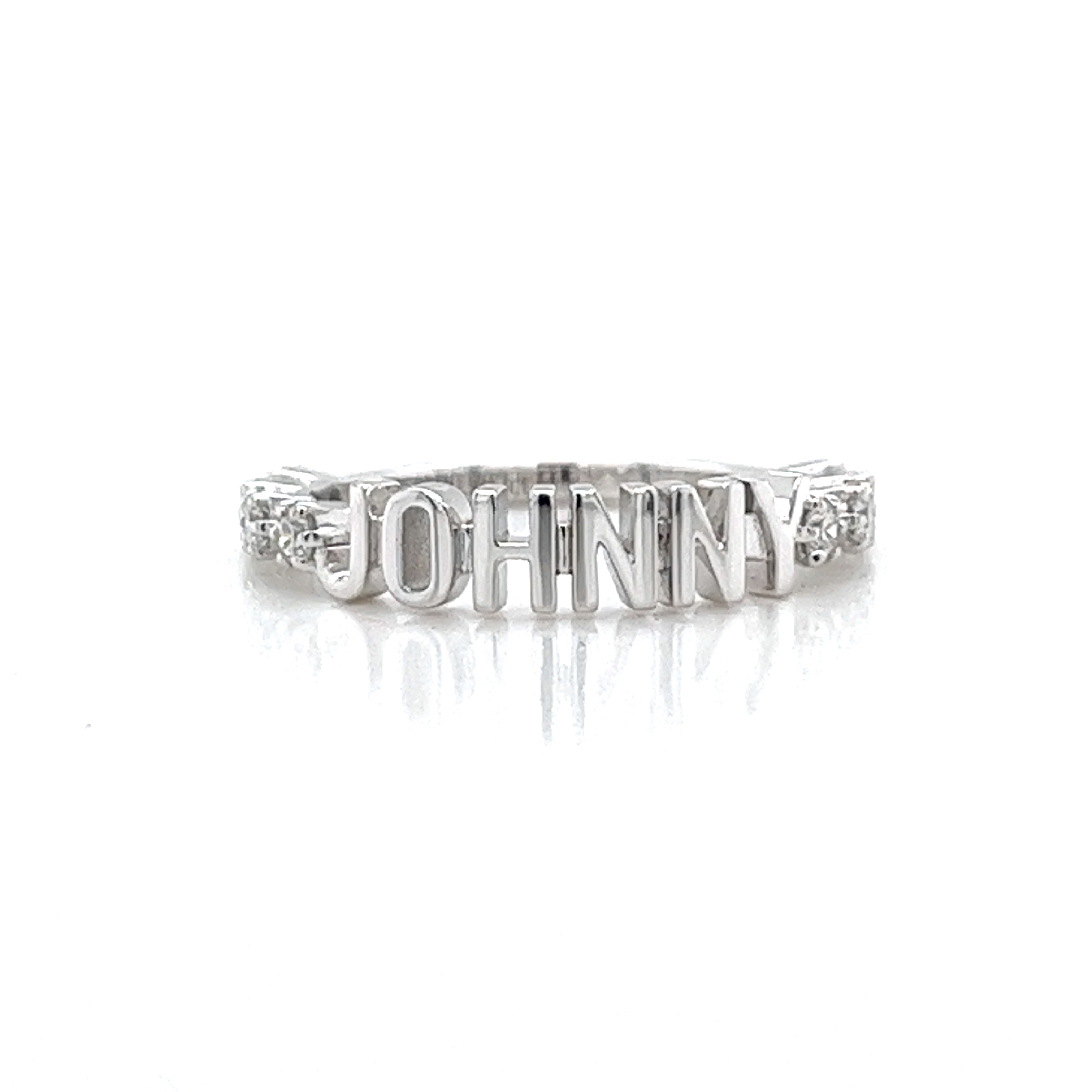 Customised Name Ring | Just Gold Jewellery Sydney